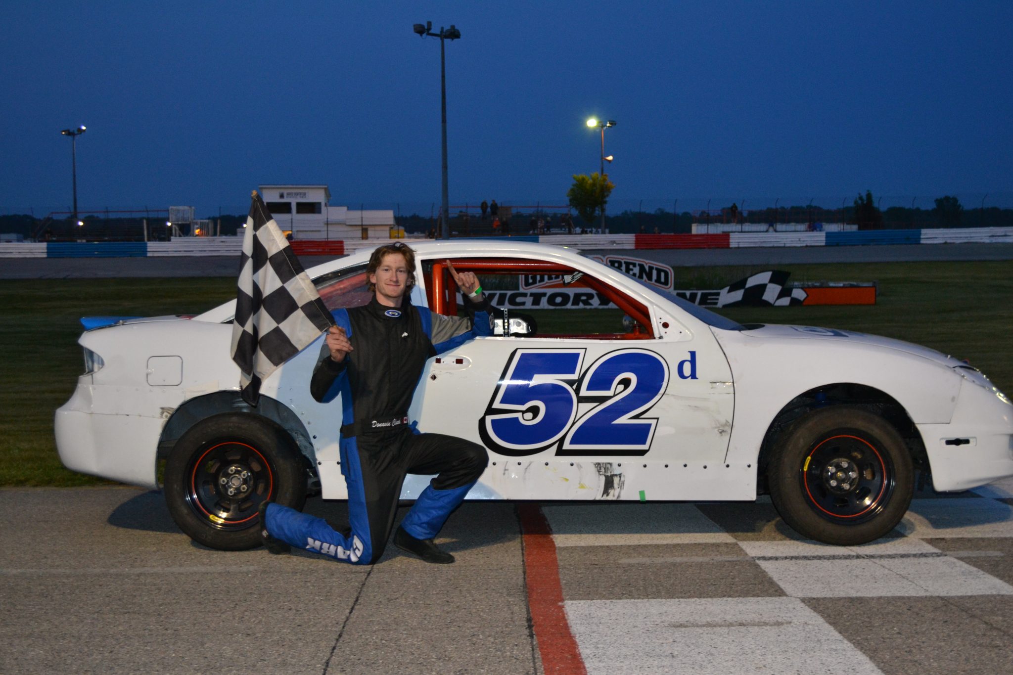 Graham Wins First-Ever Race on Father’s Day Weekend – Grand Bend Speedway