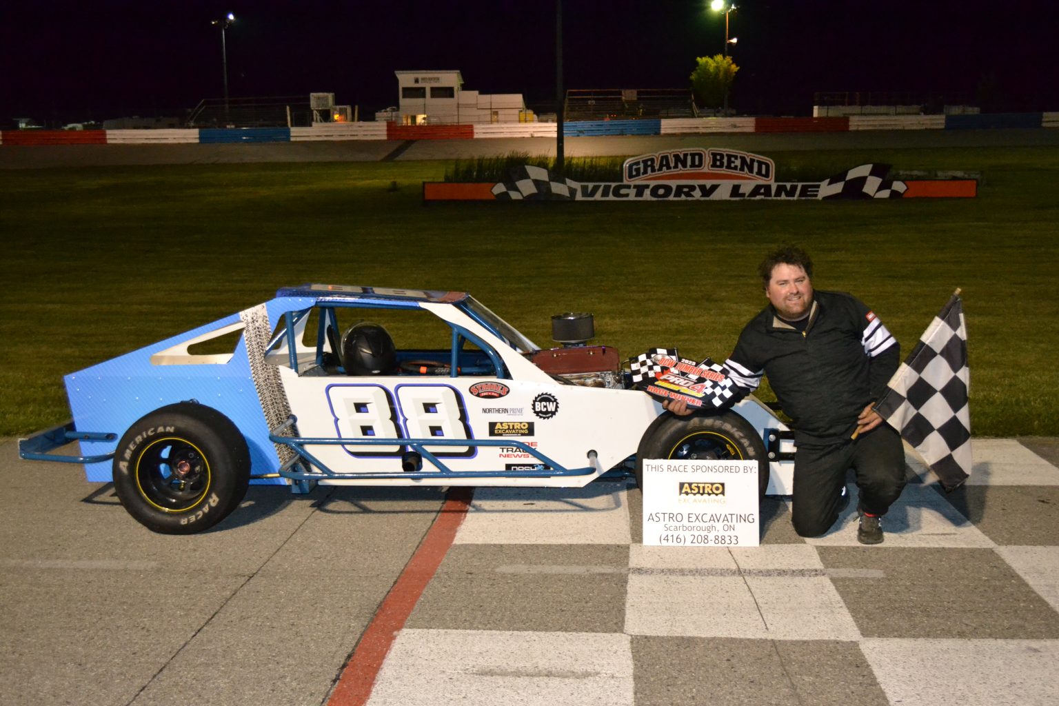 Graham Wins First-Ever Race on Father’s Day Weekend – Grand Bend Speedway