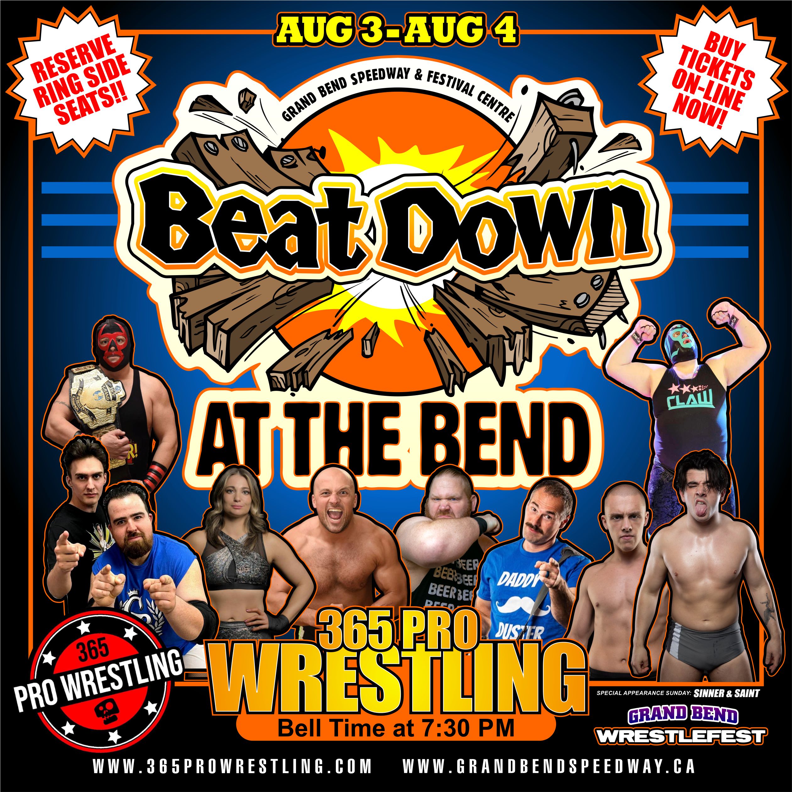 Beat Down at the Bend This Weekend! - Grand Bend Speedway